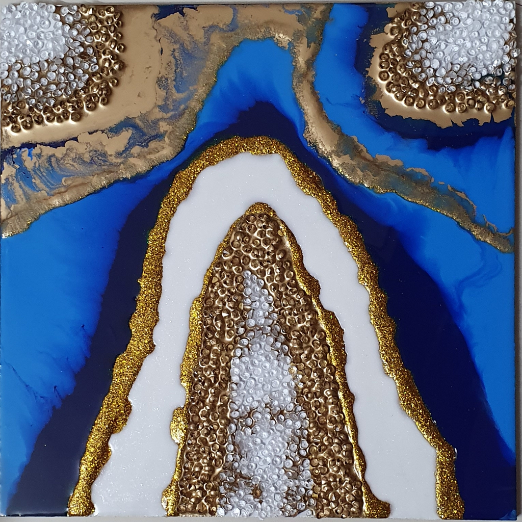 Blue geode - Art in VR