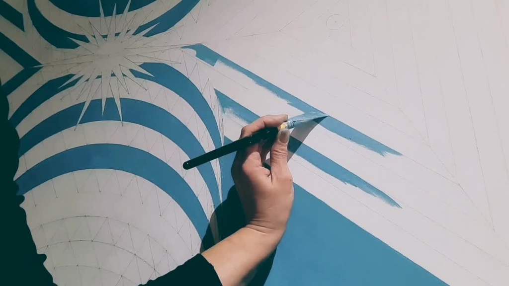 Maria Linares in her studio - Art in VR