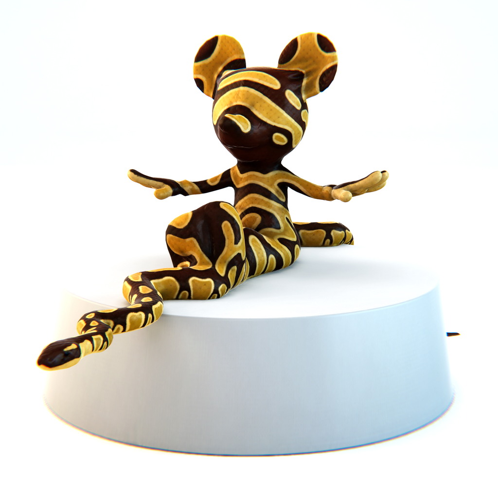 Mickey Snake3 - Art in VR