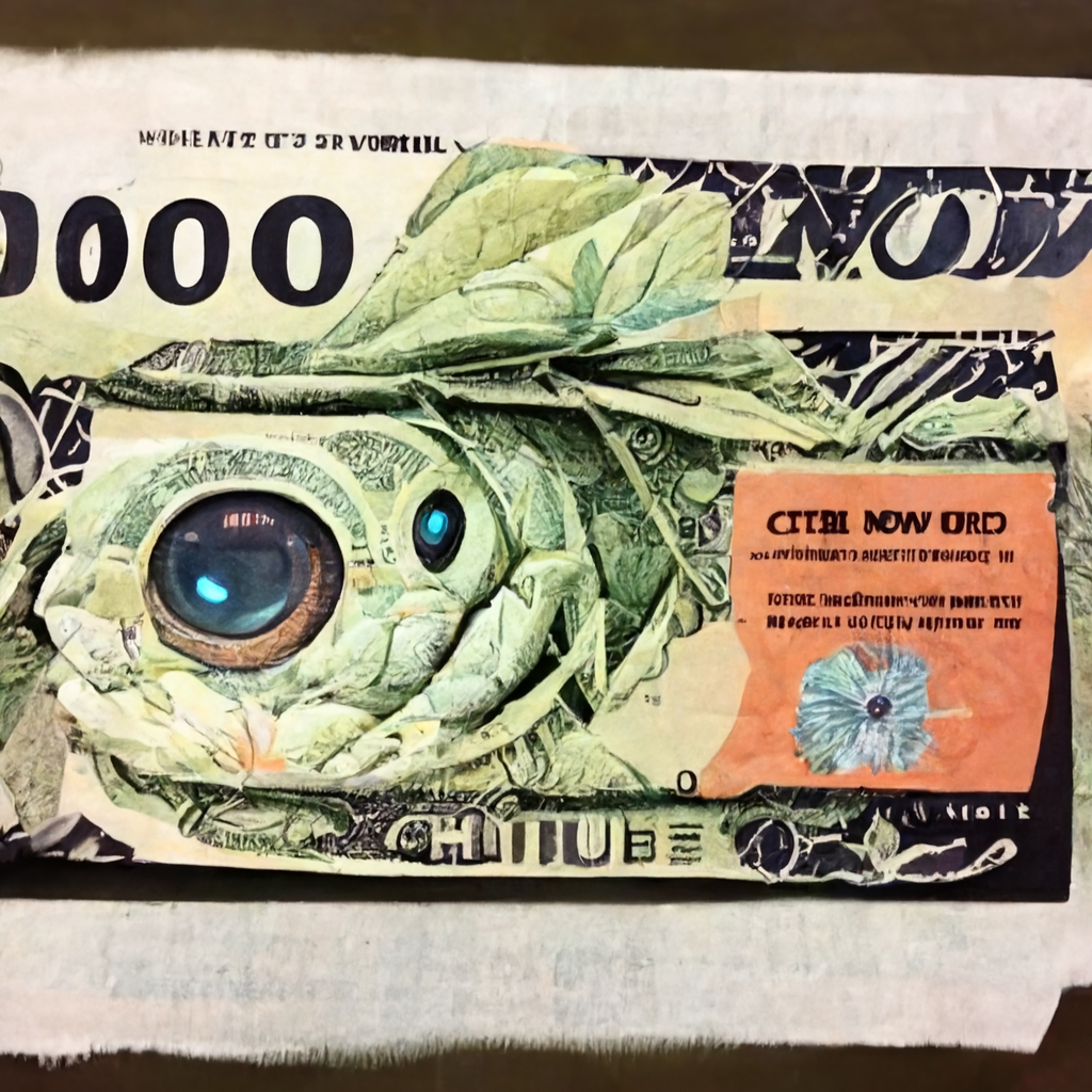 virtual cash - Art in VR