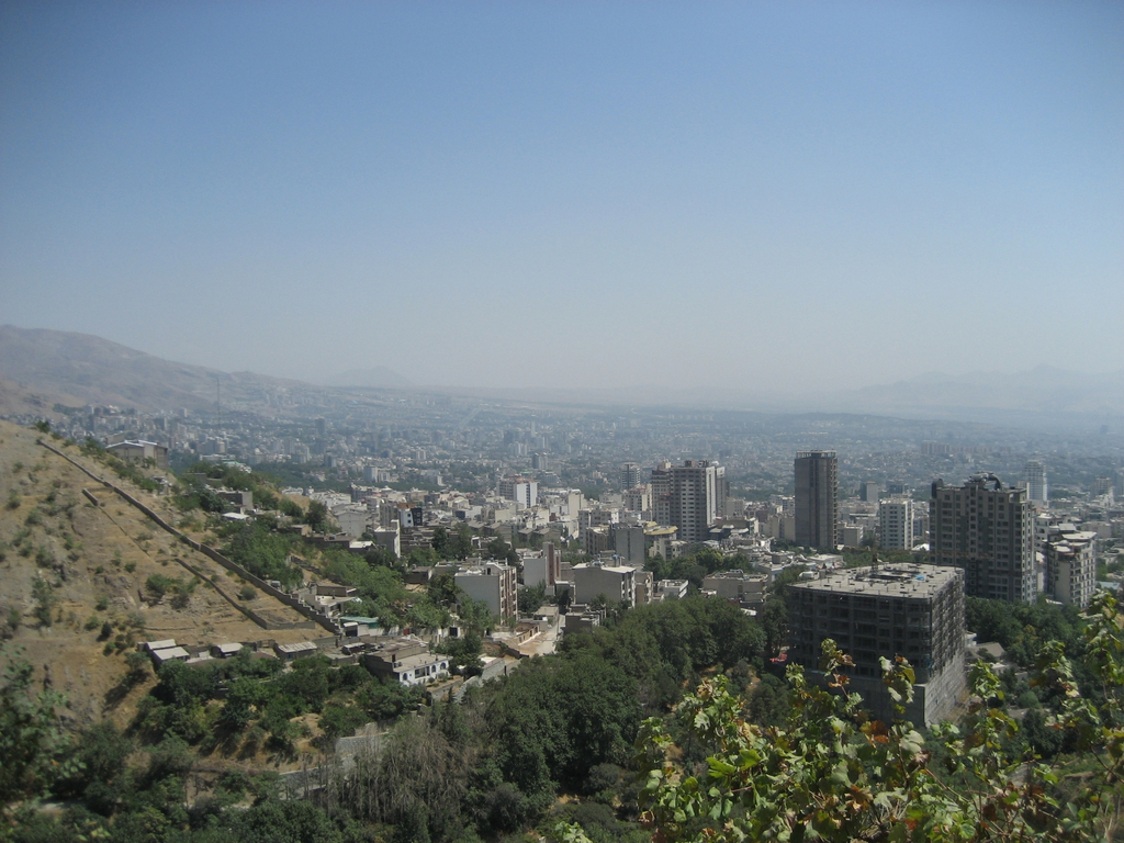 Teheran - Pogled na grad - Art in VR