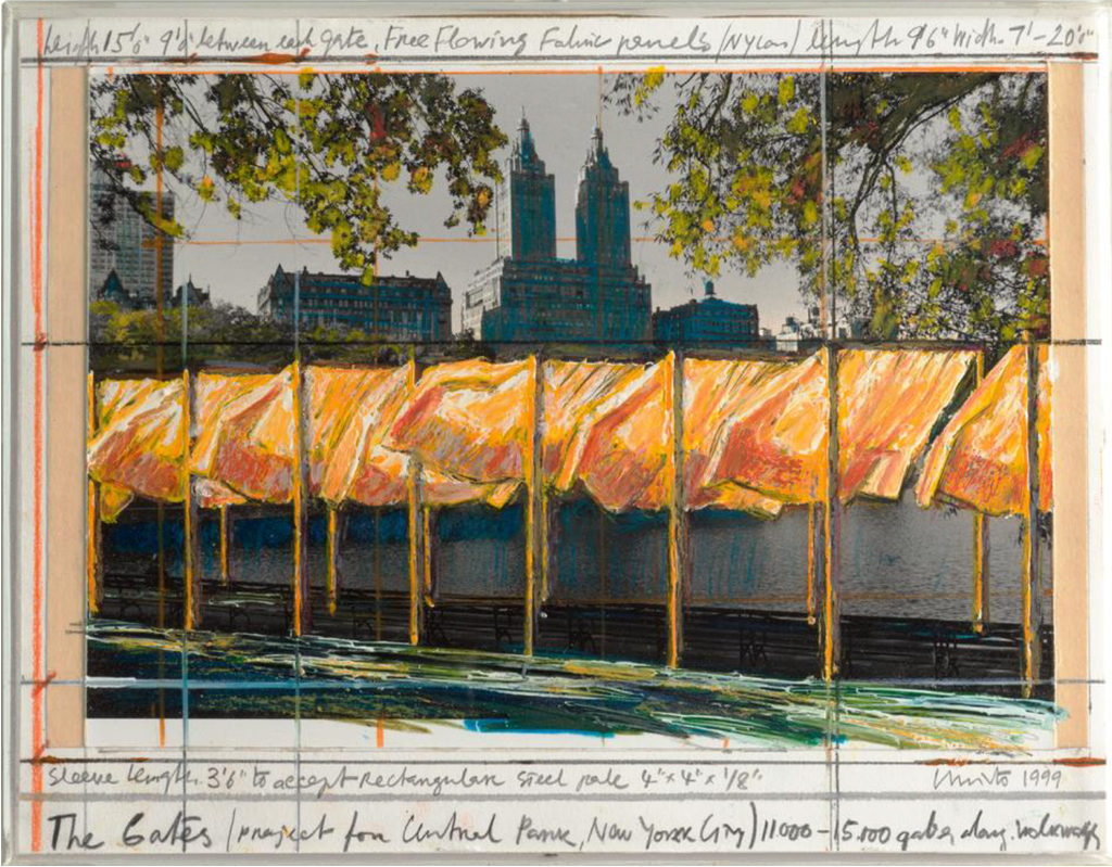 The Gates, Project for Central Park, New York City - Art in VR