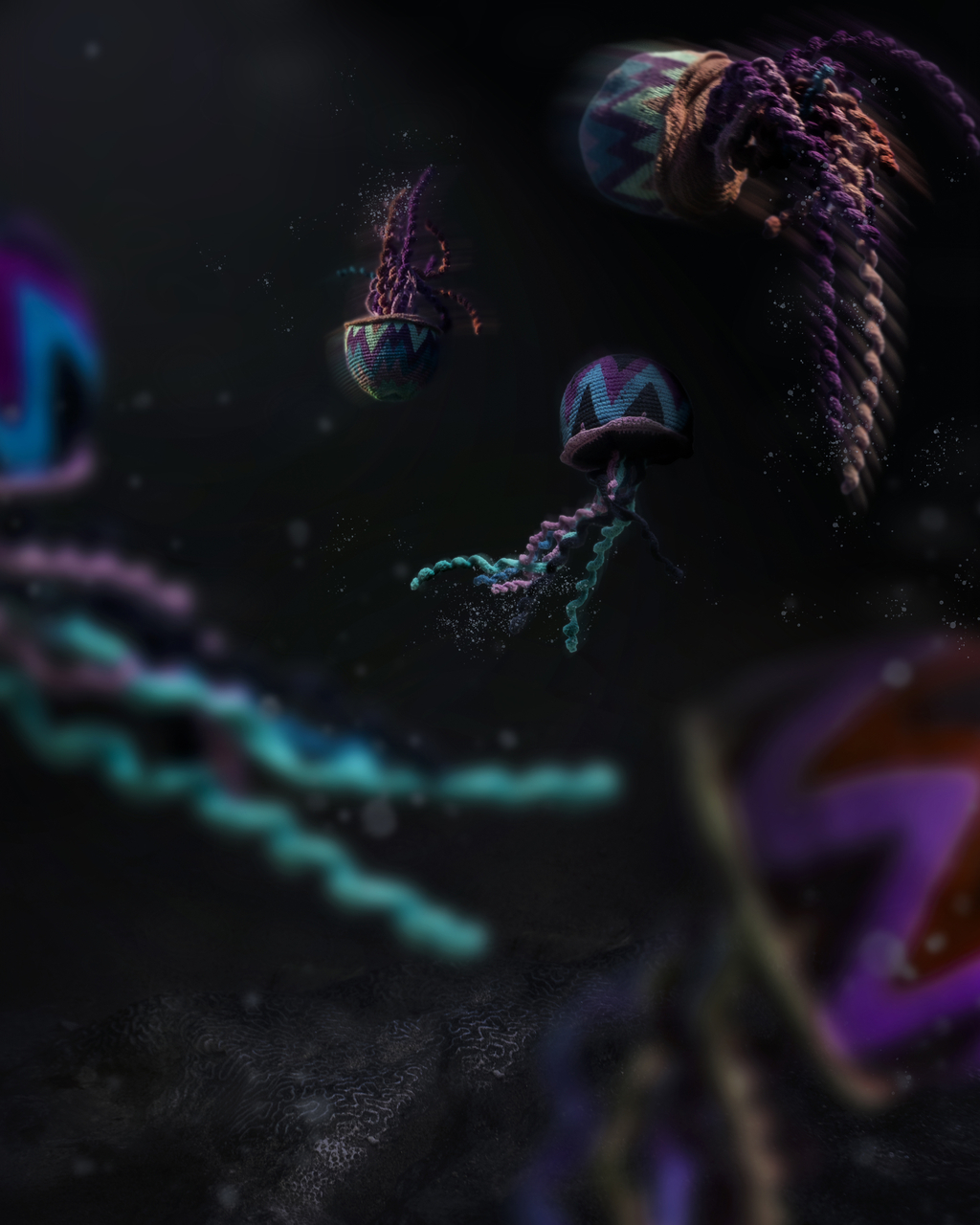Whims with Jellyfish / Caprichos con meduza - Art in VR
