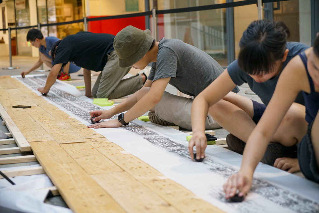 林嵐與義工 Jaffa Lam and volunteers | VR-All-Art