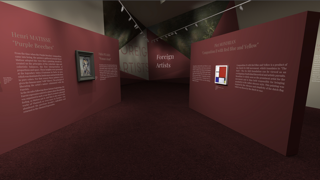 FOREIGN ARTISTS - VR Exhibition | VR-All-Art