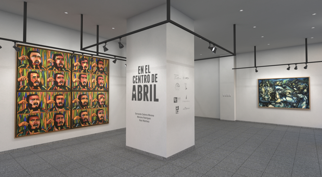 En el centro de abril - VR Exhibition | VR-All-Art
