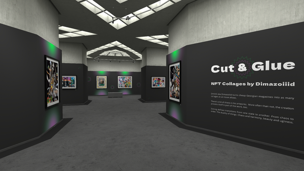 Cut and Glue - VR Exhibition | VR-All-Art